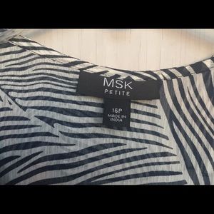 MSK | Dresses | Msk Petite Dress 6p | Poshmark